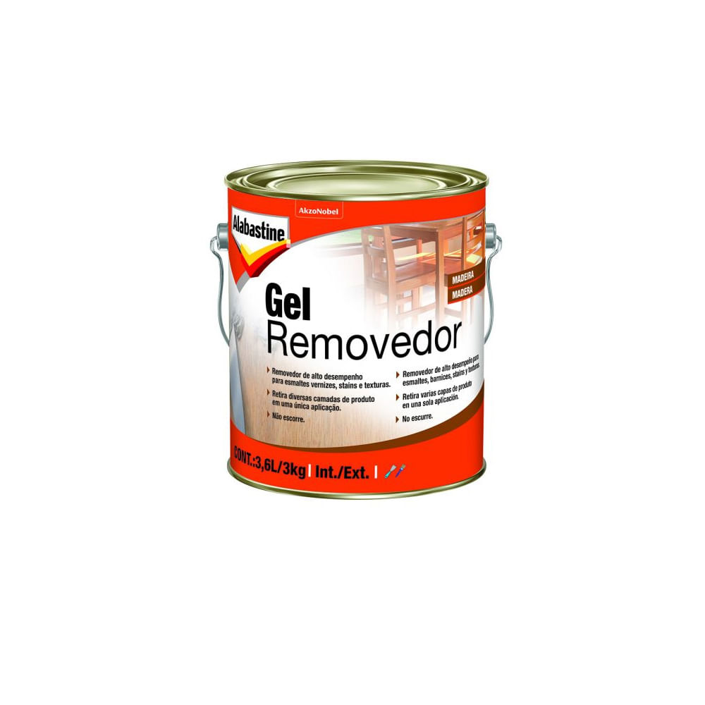 Gel Removedor Branco Alabastine 3kg - Tintas Verginia