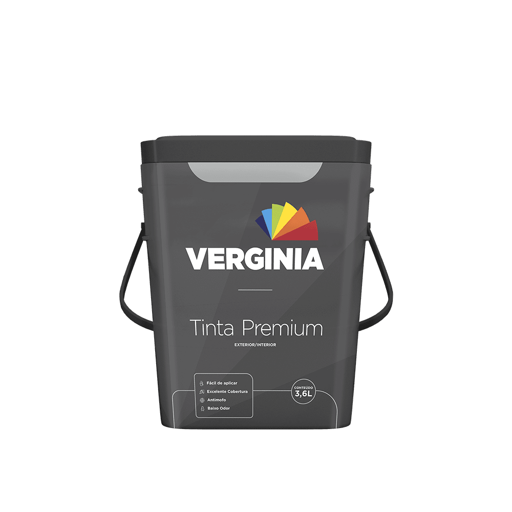 Tinta Acrílica Premium Areia Fosco Verginia 3,6L - Tintas Verginia